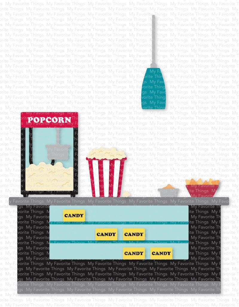 Movie Theater Concession Stand Line